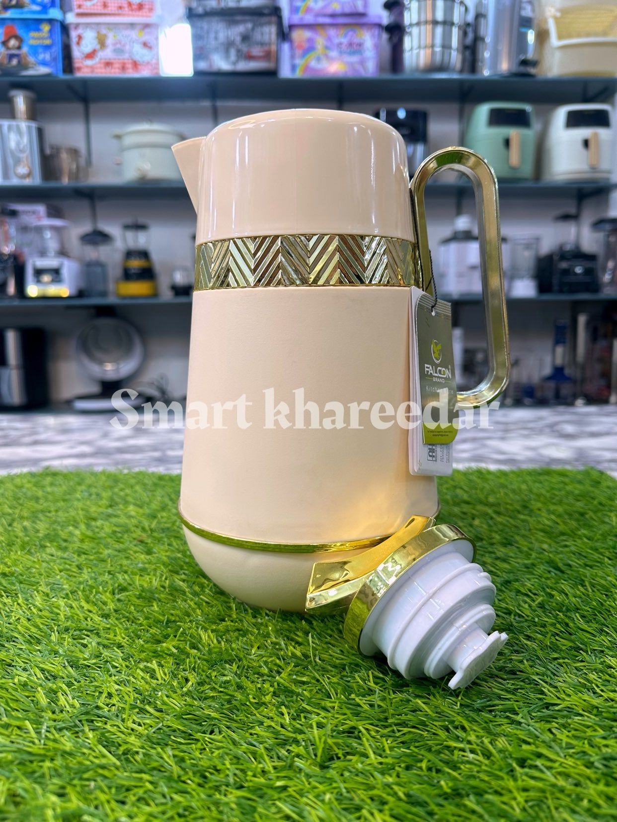 Falcon 1L Glass Thermos Flask