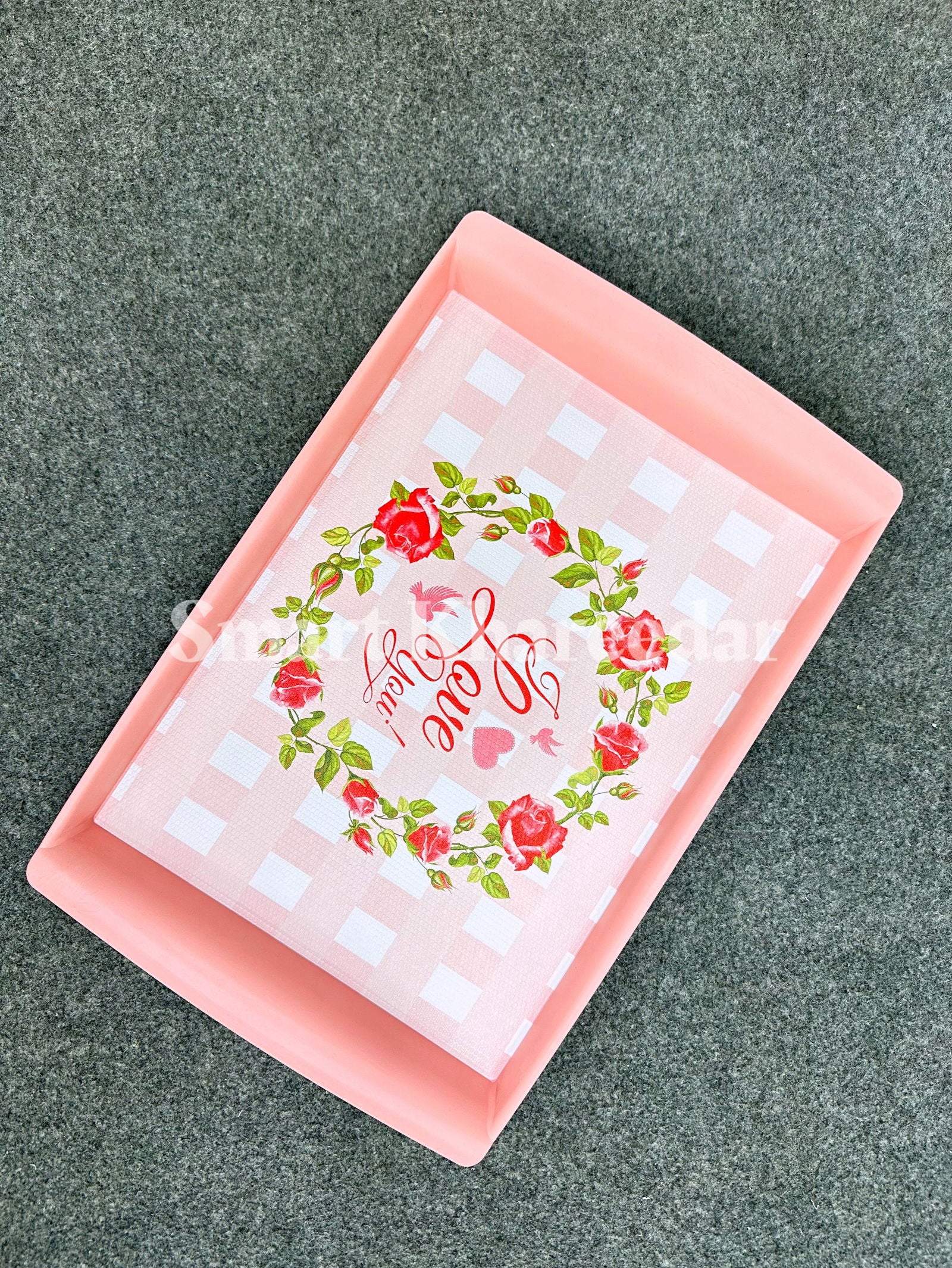 Big Size Plastic Unbreakable Dish Tray