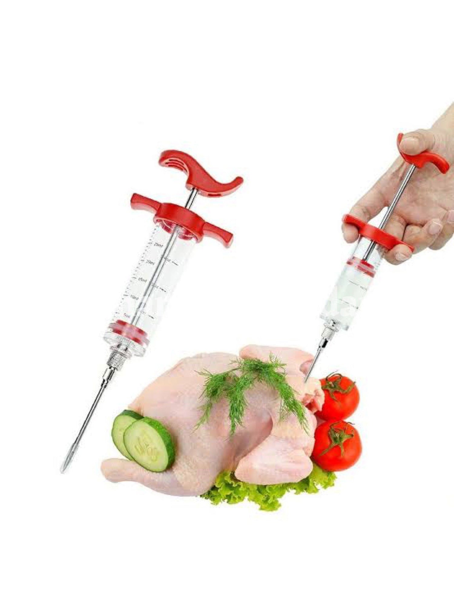 Chicken Injection syringe for kitchen | BBQ Marinade Syringe