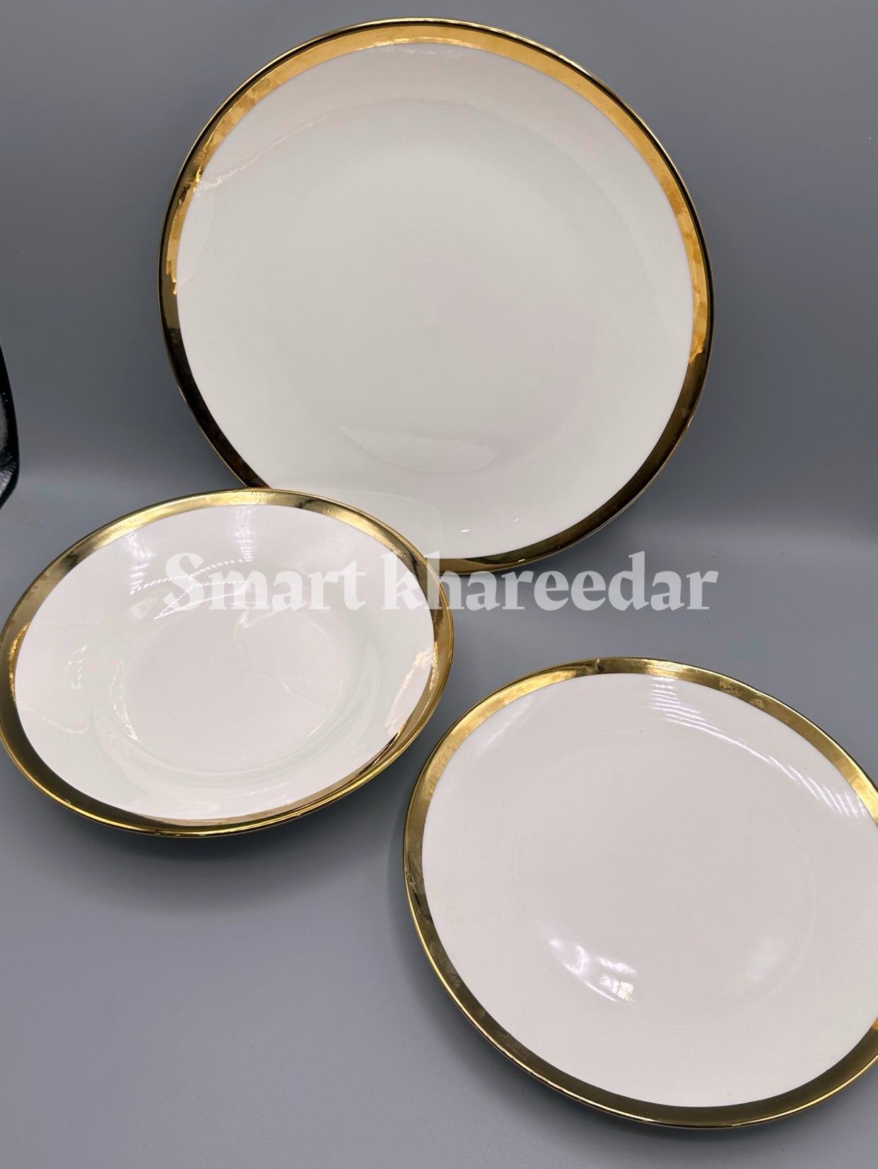 18 pcs China Bone Plate Set [Dinner Set]